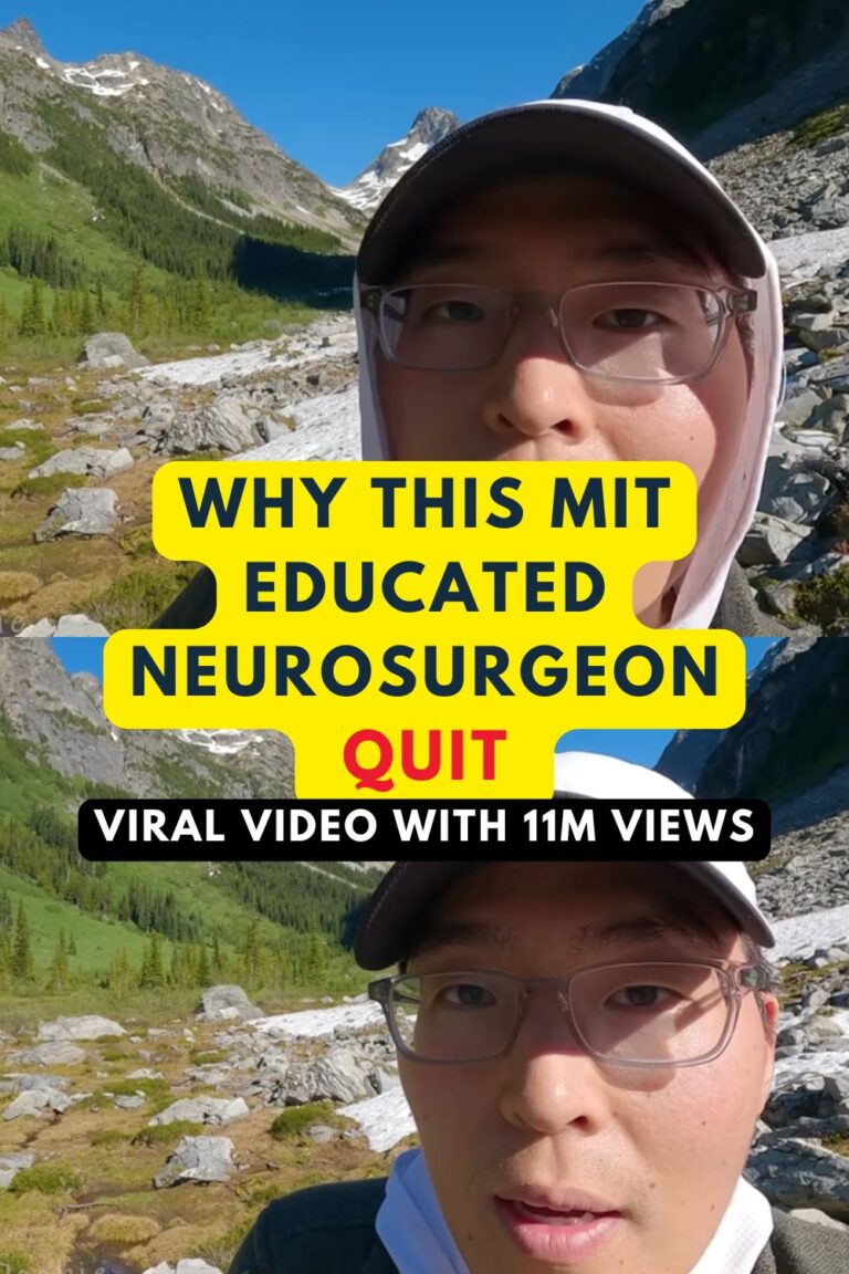 Dr Goobie: Why an MIT Educated Neurosurgeon Quit His Job - Sarah ...